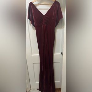 Revelry | Dresses | Revelry Gwen Style Velvet Bridesmaid Dress In ...